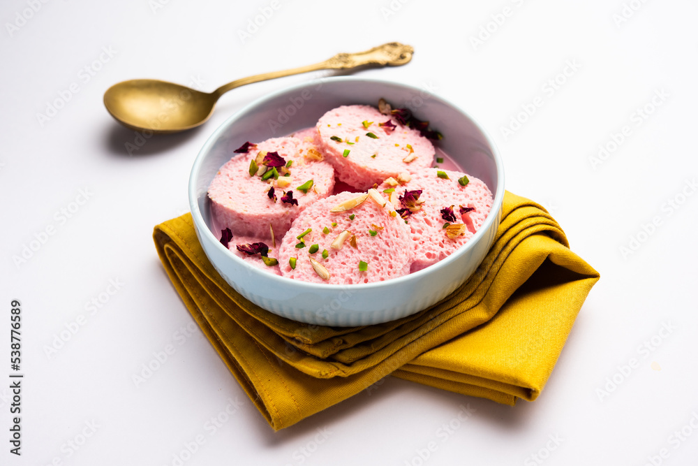 Rose Bread Rasmalai is the tweaked version of traditional Ras malai ...