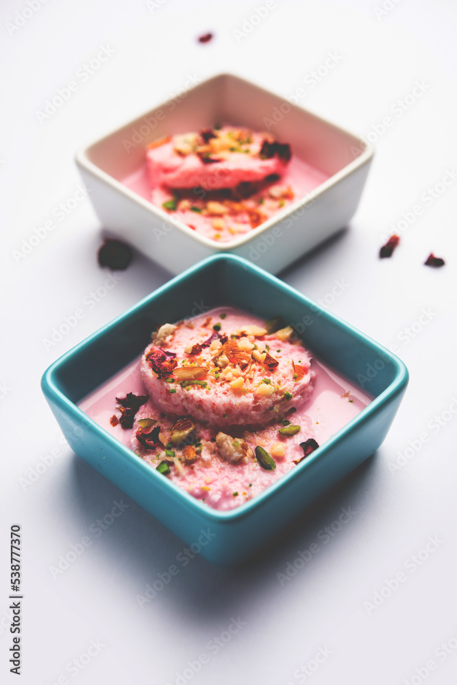 Rose Bread Rasmalai is the tweaked version of traditional Ras malai ...