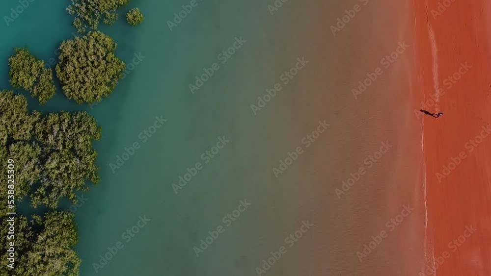 Tucked away out on the way to Broome Port is Simpsons Beach in Roebuck ...