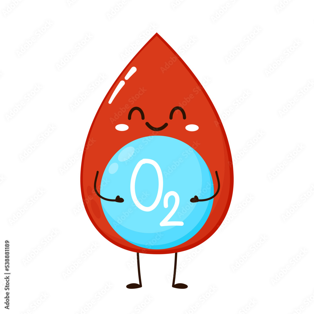 Oxygen Molecule Cartoon Oxygen Molecule Cartoon