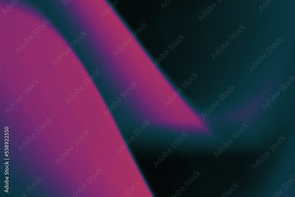 Abstract Gradient With Thermal Heatmap Effect And Grain Texture Futuristic Background Stock
