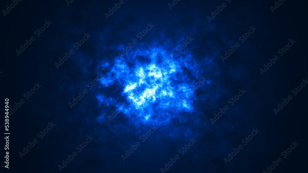 beautiful Blue Shiny Space Fire Particle powder flow Animation for ...