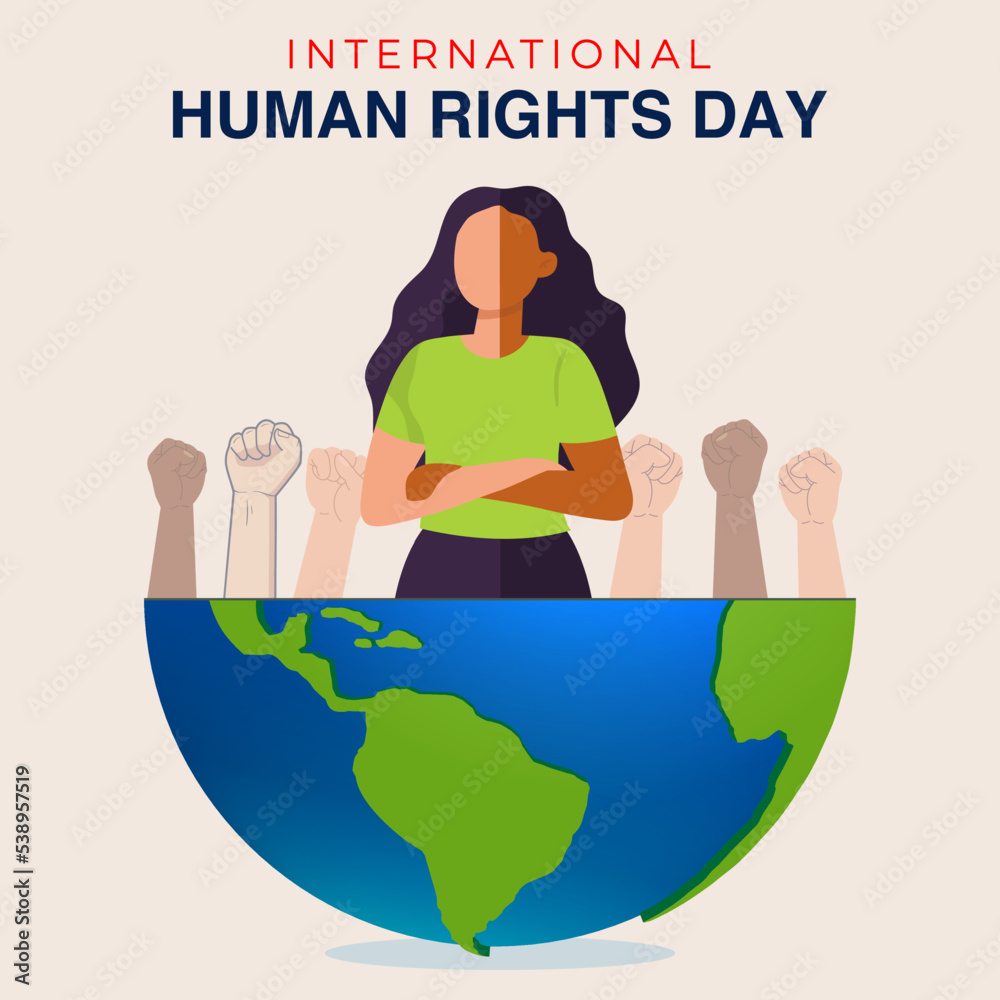 Human Rights Day, Poster of Human Rights Day, Banner of Human Rights ...