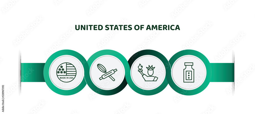 editable thin line icons with infographic template. infographic for ...