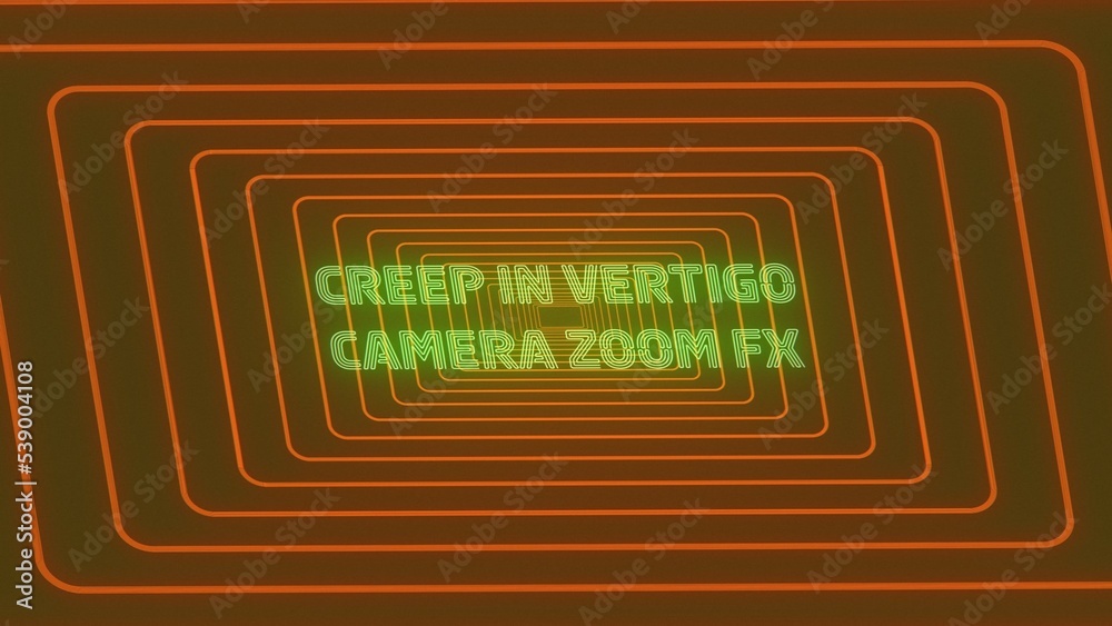 Creep in Vertigo Camera Zoom Fx Stock Template | Adobe Stock