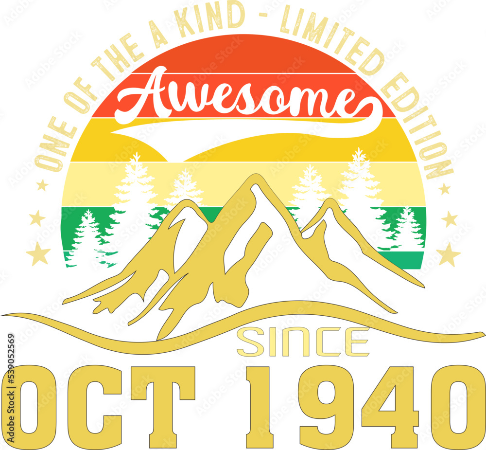 awesome-since-october-1940-82-years-old-82nd-birthday-svg-file-for