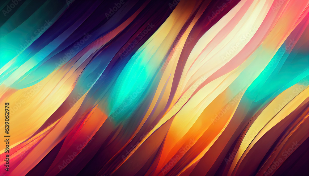 Rainbow Blend Background Layers Abstract. Gradient background design ...