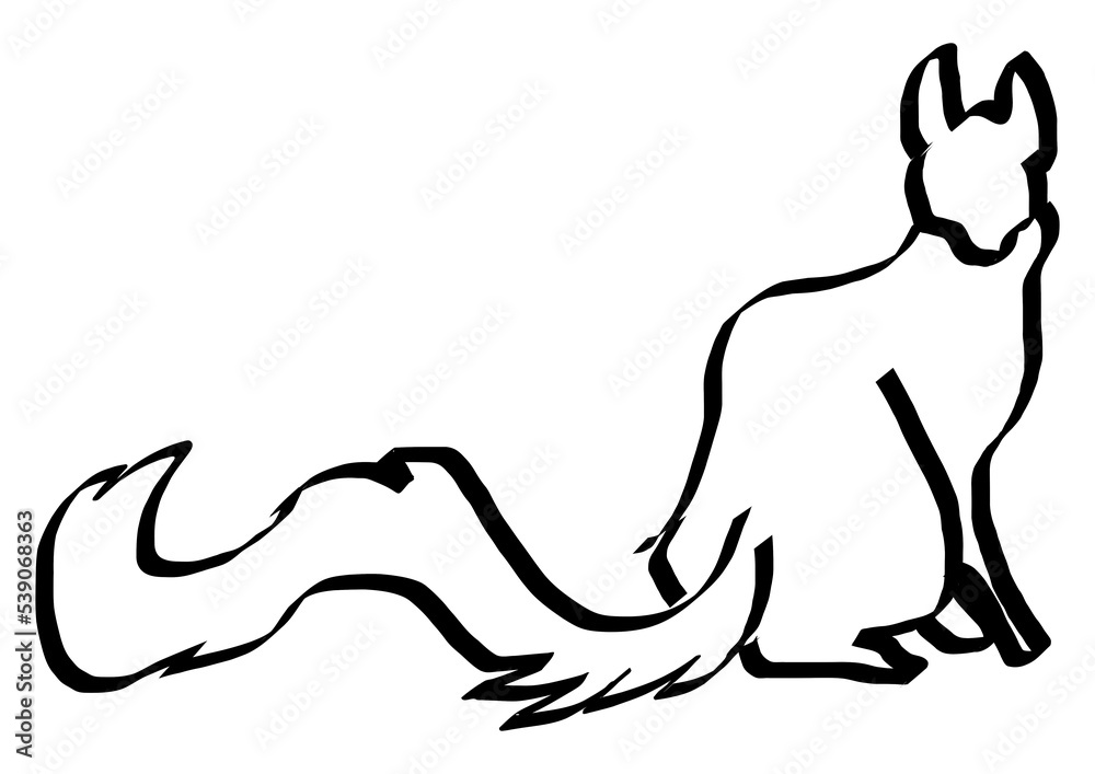 The illustrations and clipart. Vector image. Cartoon view, kids drawing ...