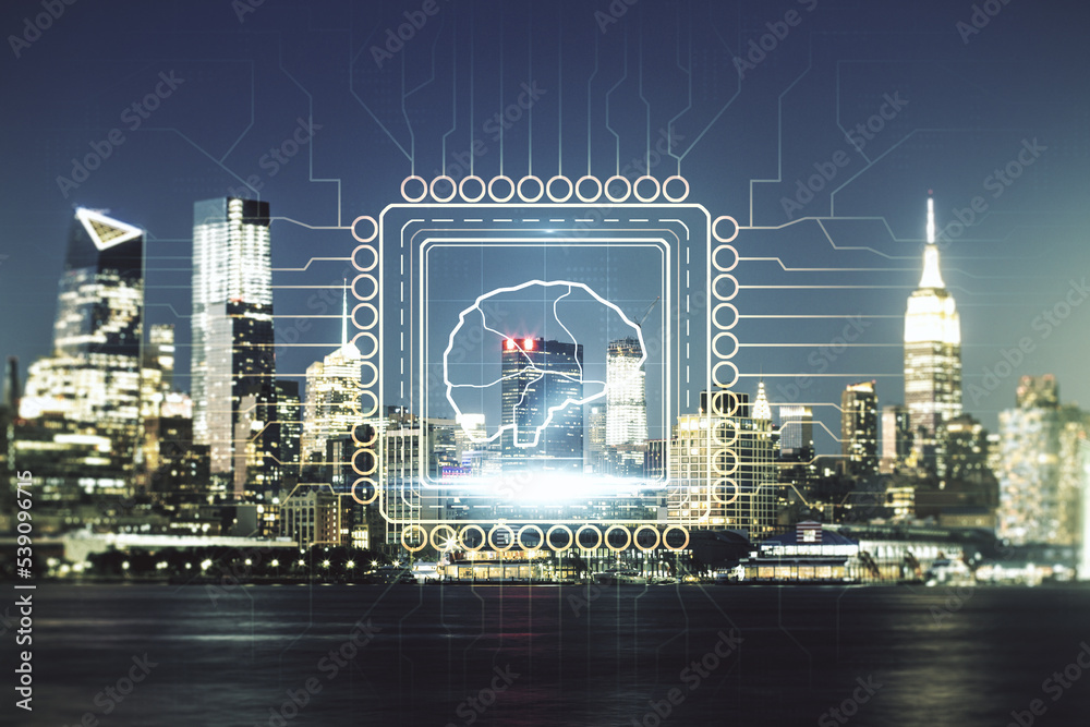 Virtual creative artificial Intelligence hologram with human brain ...