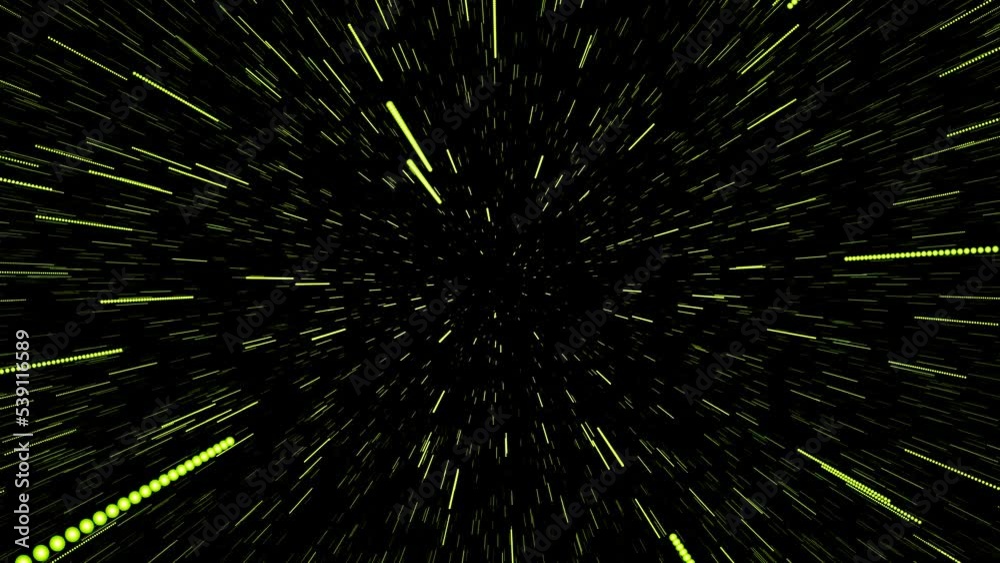 Space hyper-lapse or Space Jump or Hyperspace Jump stars in 4K 60FPS ...