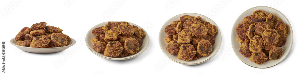 Foto de plate of mung bean sweets, also known as mung kavum ...