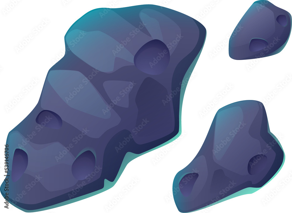 Cartoon comet Stock Illustration | Adobe Stock