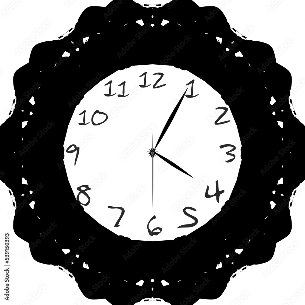 Vintage clock face. Retro clock watches with roman numerals, ornate ... Vintage clock face. Retro clock watches with roman numerals, ornate ...