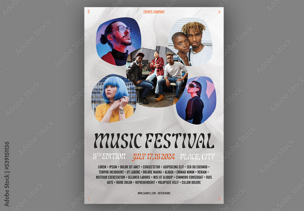 Print Poster Layout Stock Template | Adobe Stock