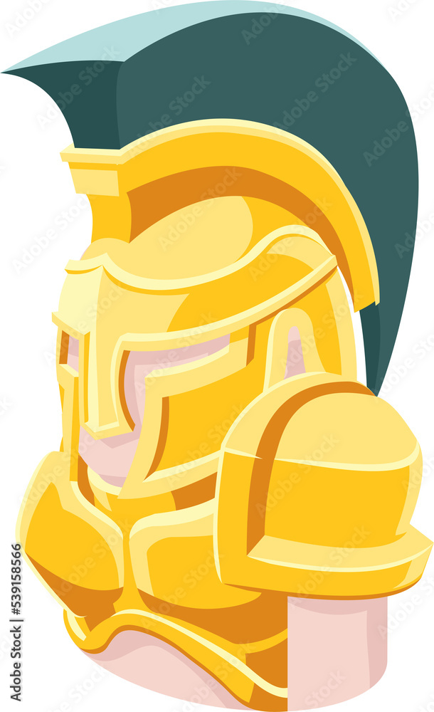 Spartan Man Avatar People Icon Stock Illustration | Adobe Stock