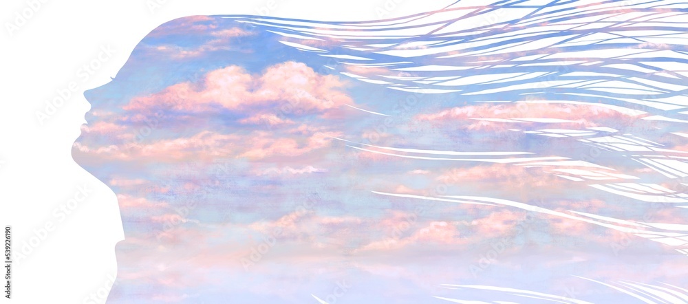 Cloud Face Paintings