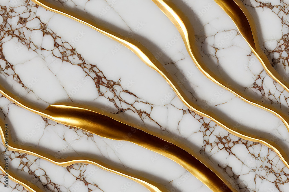 Luxury White Gold Marble texture background. Marbling texture design ...