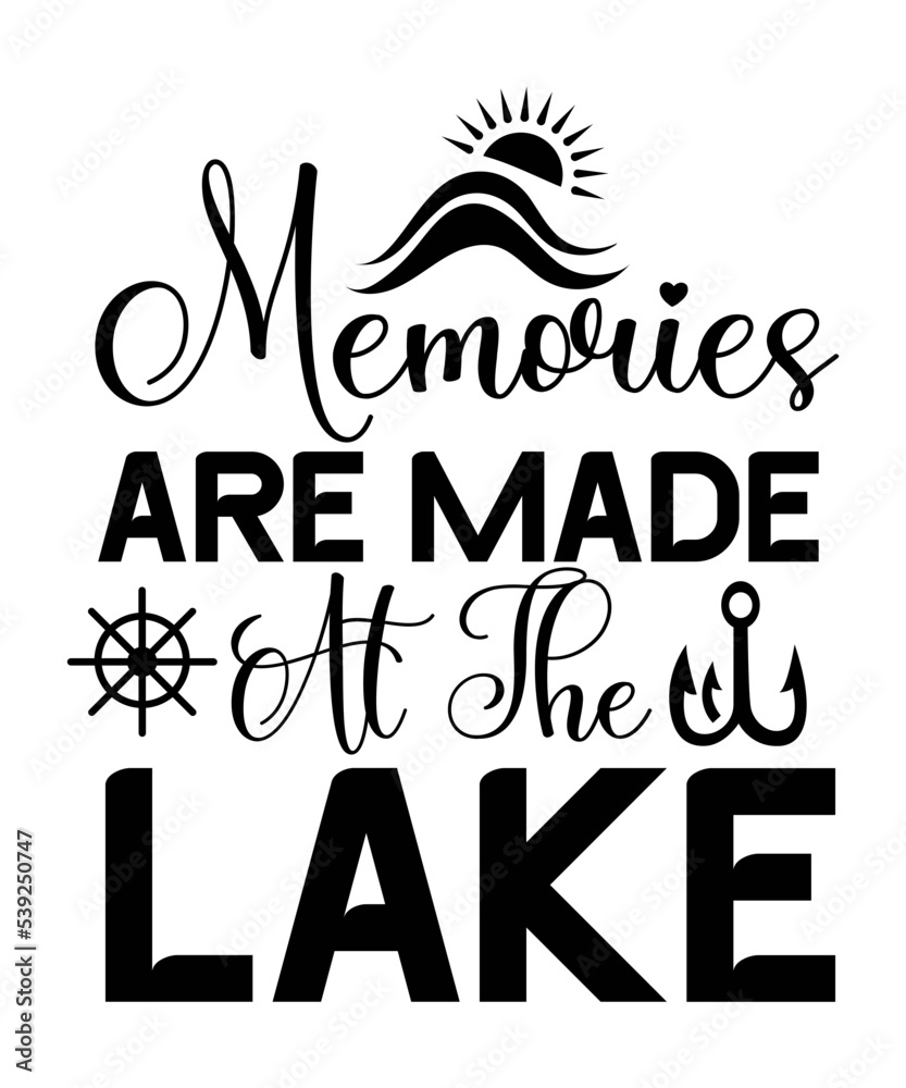 Lake Quotes SVG Bundle, Lake SVG Bundle, Lake SVG Files for Cricut ...