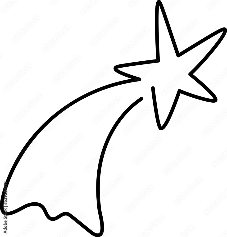 Bethlehem one line Christmas vector star isolated on white background ...