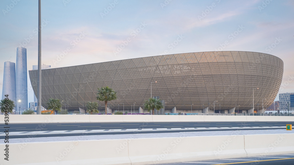 Lusail Iconic Stadium or Lusail Stadium is a football stadium in Lusail ...