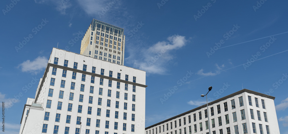 Unity Centre Tower (formerly Szkieletor Kraków). Multifunctional ...