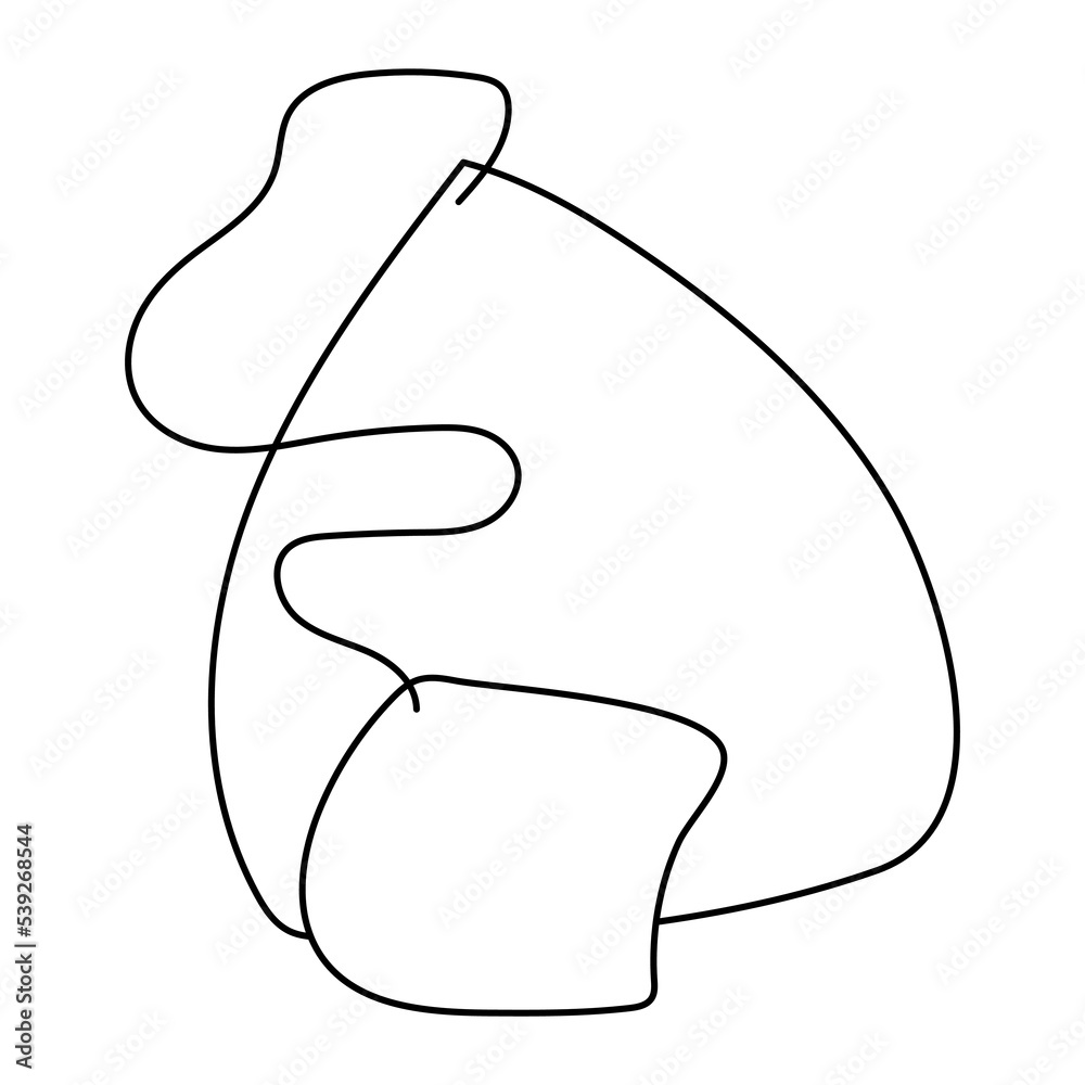 Tea bag outline icon vector illustration. Hand drawn doodle teabag with ...