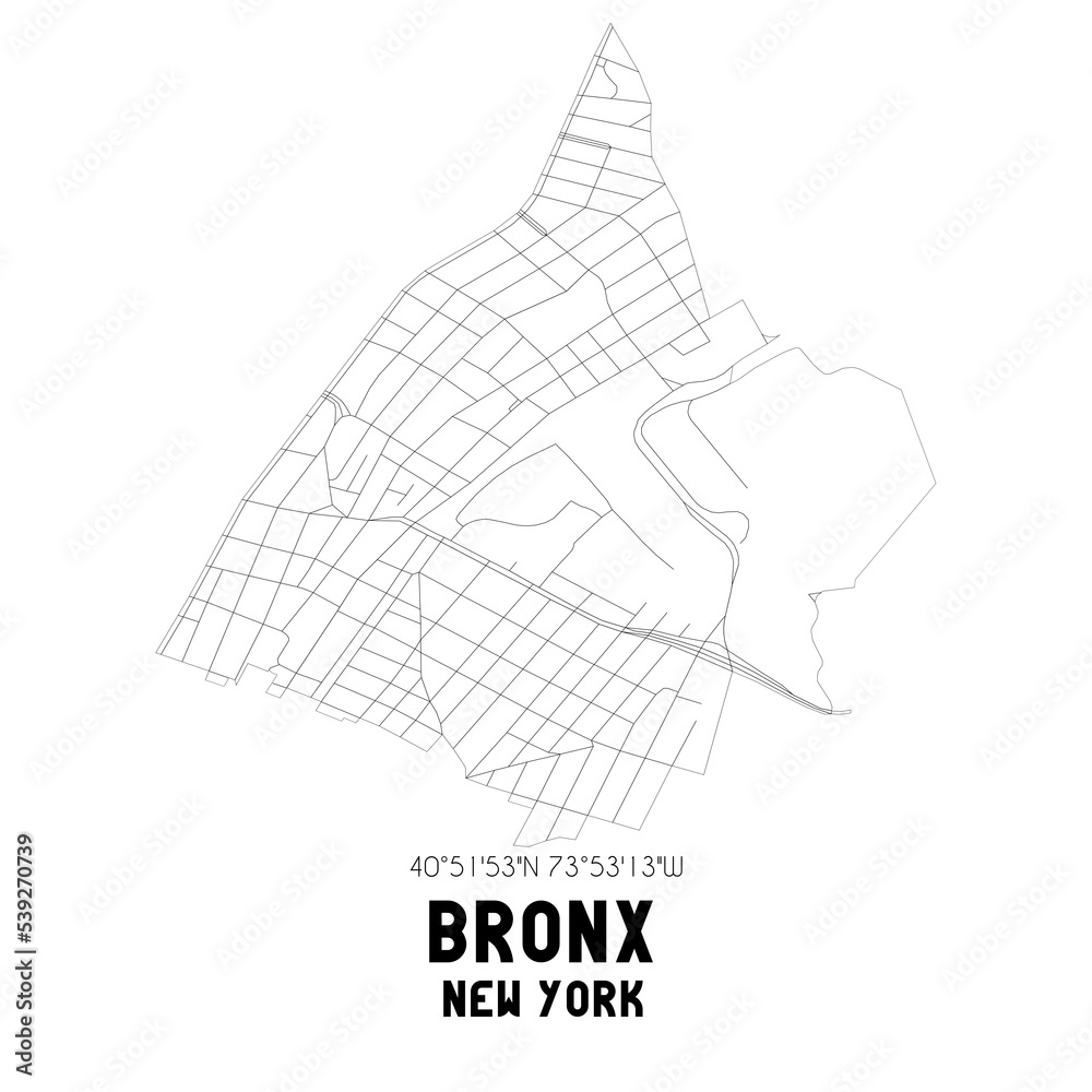 Bronx Street Map