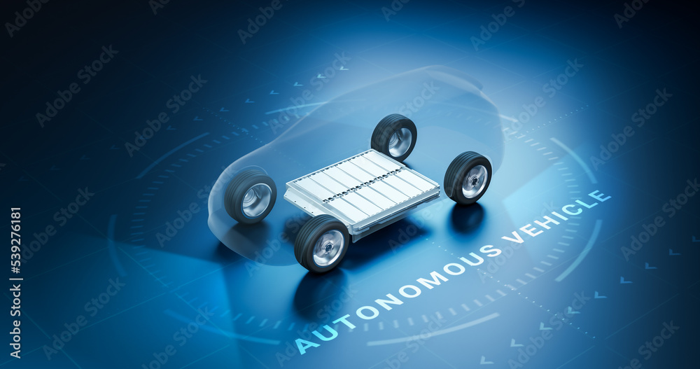 Smart autonomous car scan traffic and drive with artificial ...