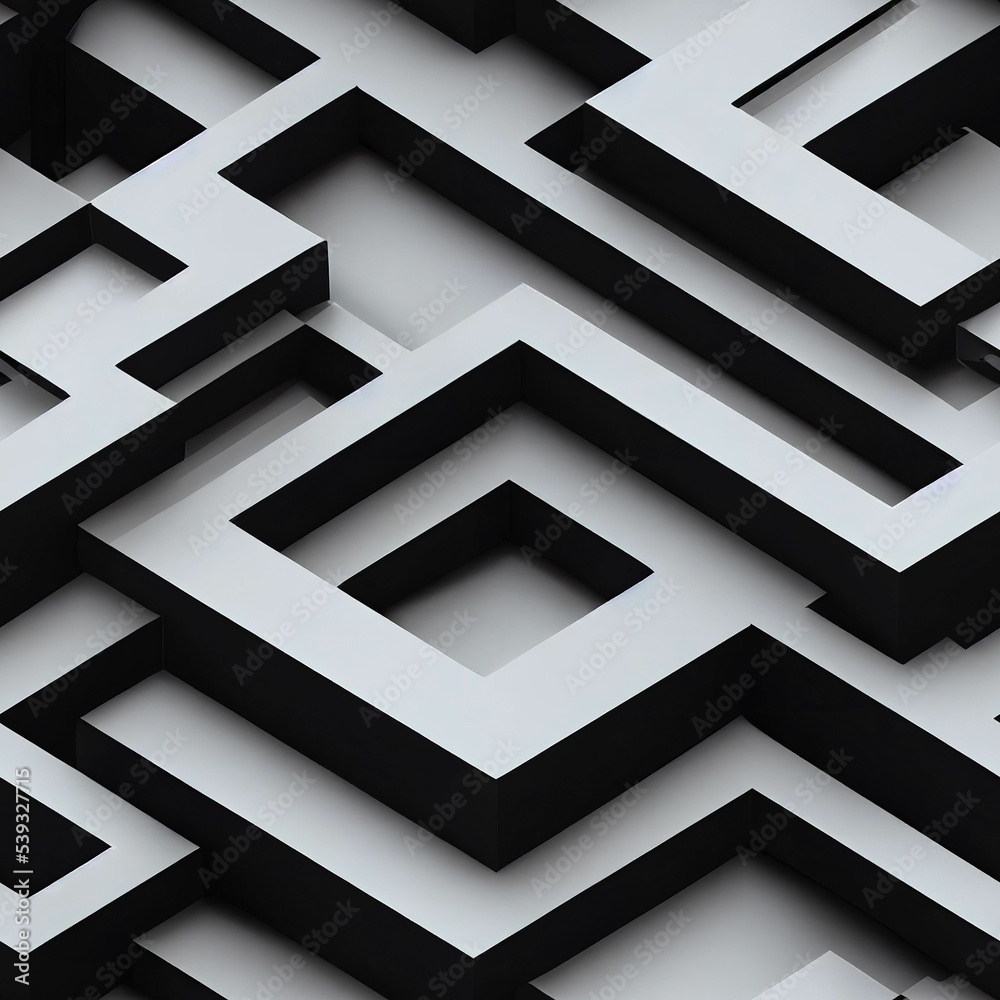 Seamless tech sci-fi pattern texture illustration repeating background ...