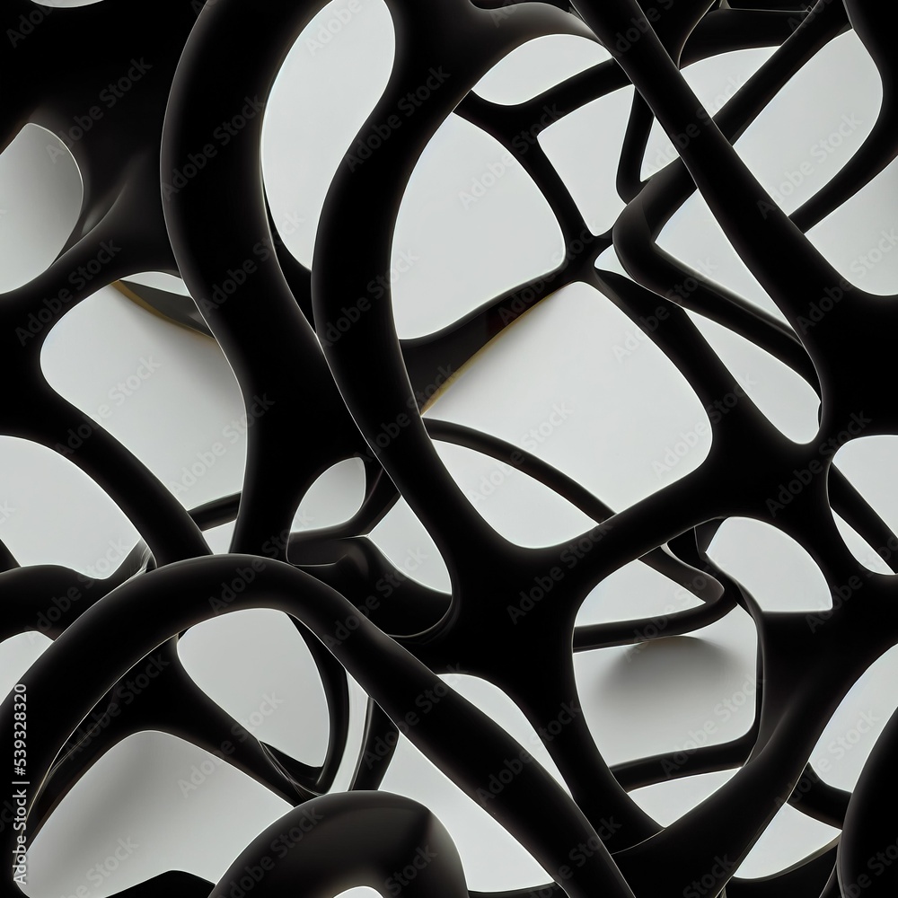 Seamless tech sci-fi pattern texture illustration repeating background ...