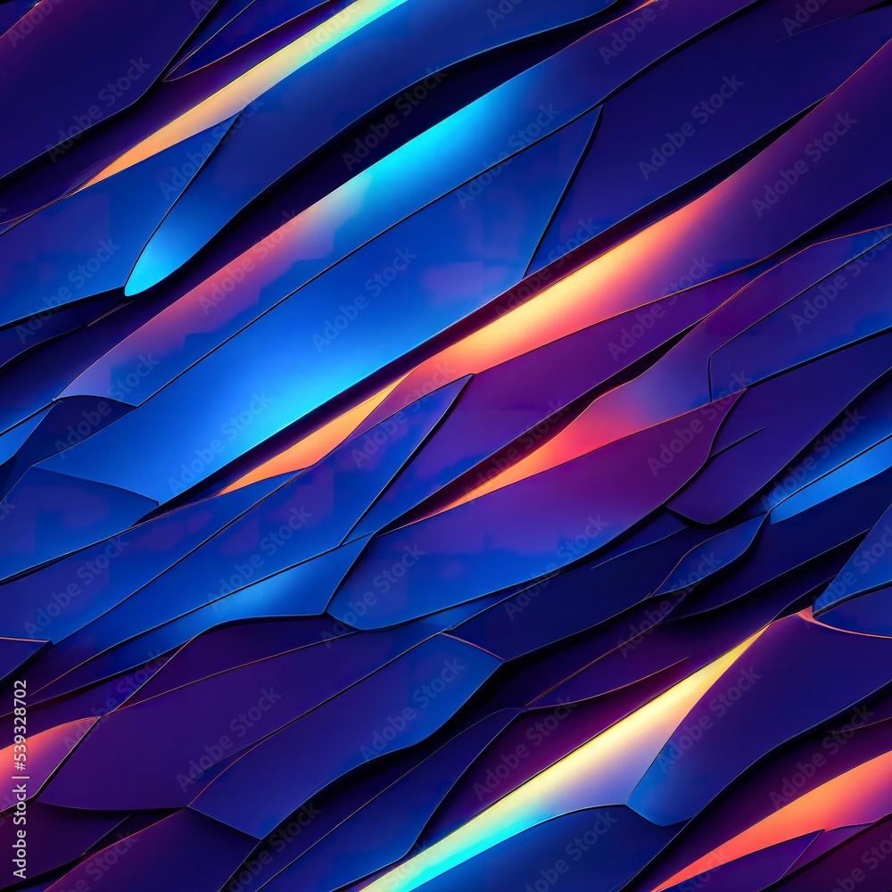 Seamless tech sci-fi pattern texture illustration repeating background ...