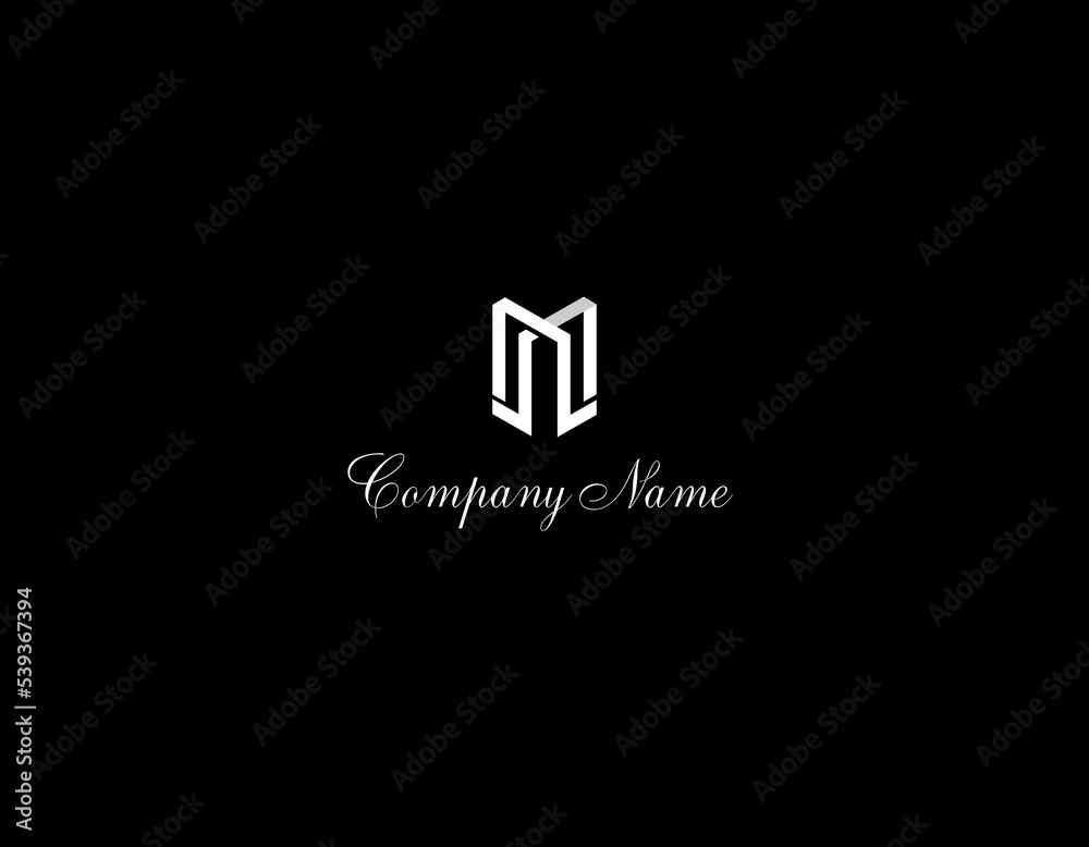 Letter M Creative Logo Design Stock Illustration | Adobe Stock