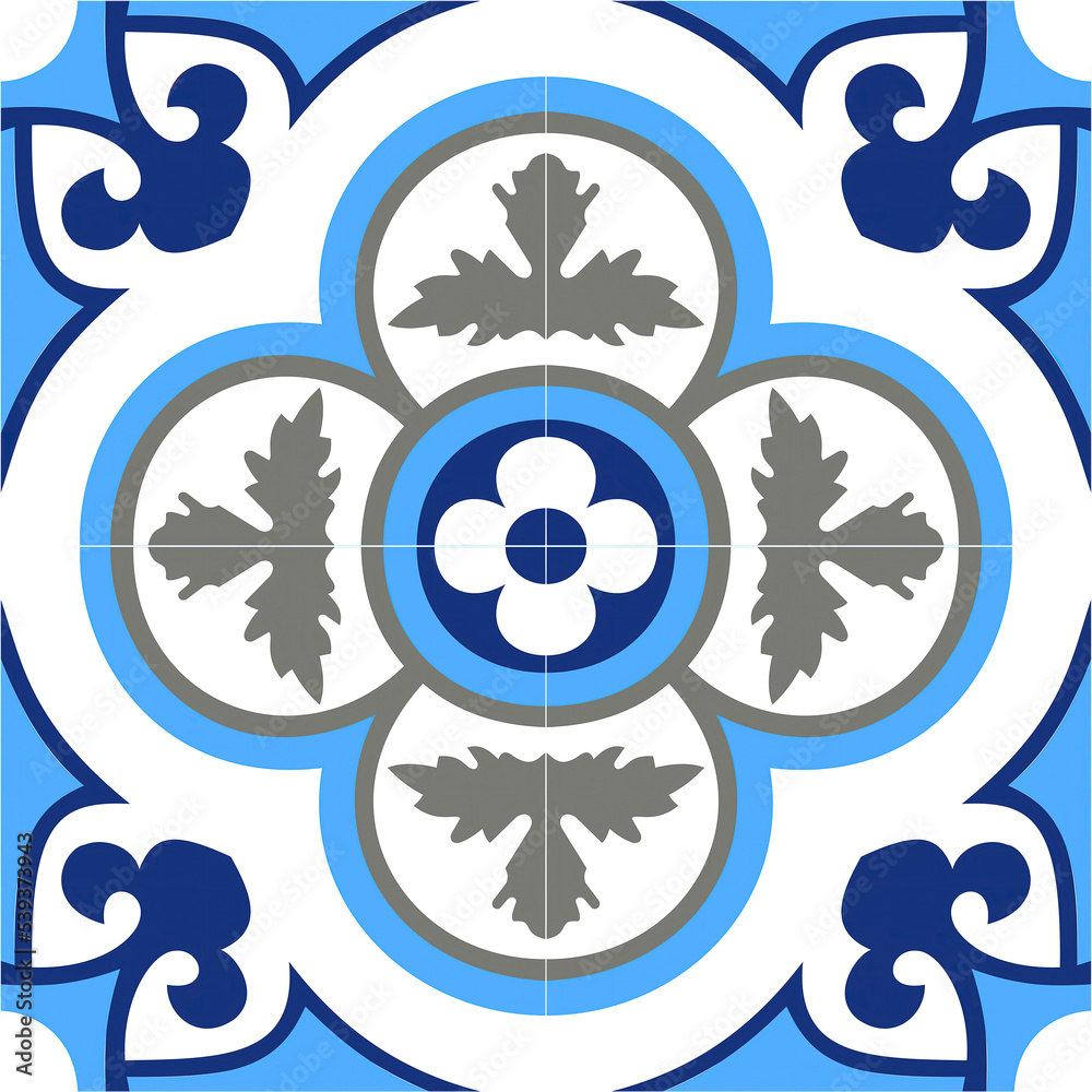 Seamless Cement Tile Design – Athangudi Tile, Moroccan tile, Chettinad ...