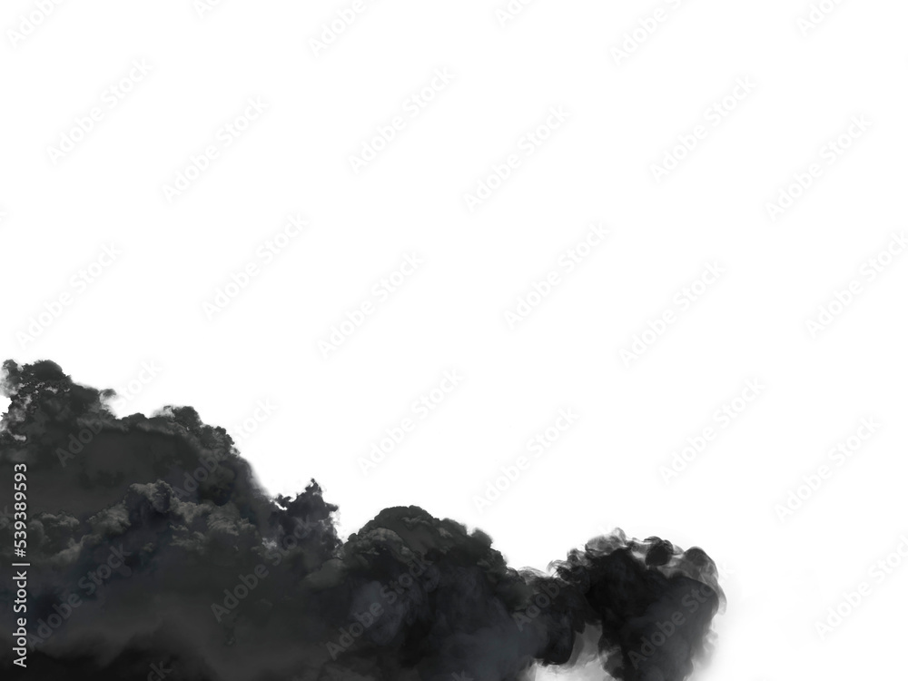 Dark Smoke bomb overlay, Photoshop smoke Bombs, black color smoke ...