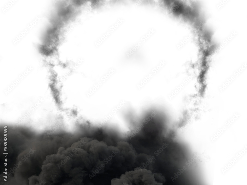 Dark Smoke bomb overlay, Photoshop smoke Bombs, black color smoke ...