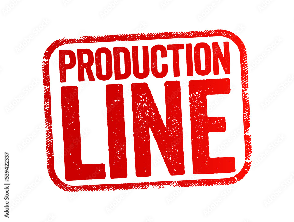 Production Line - an arrangement in a factory in which a thing being ...