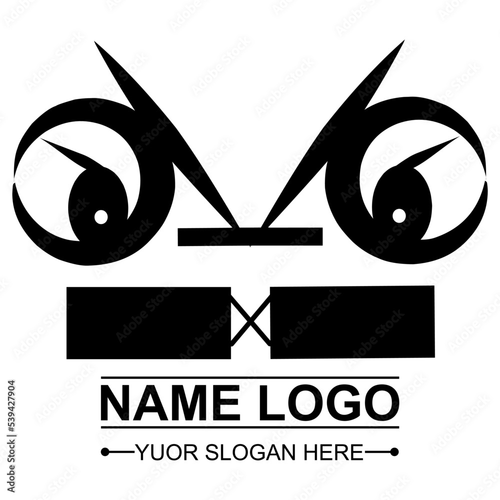 Black Vector Logo, You Can Change The Color As You Like. Isolated White ...