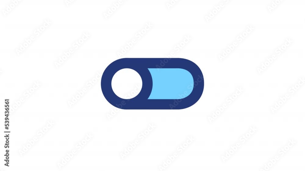 Animated toggle button color ui icon. Changing preferences. Switching ... Animated toggle button color ui icon. Changing preferences. Switching ...