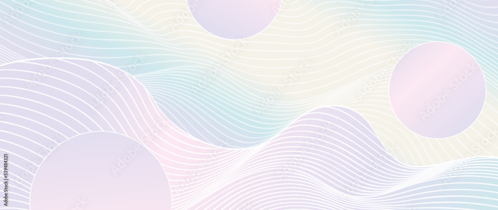 Elegant abstract geometric pattern of lines in a gradient of gentle ...