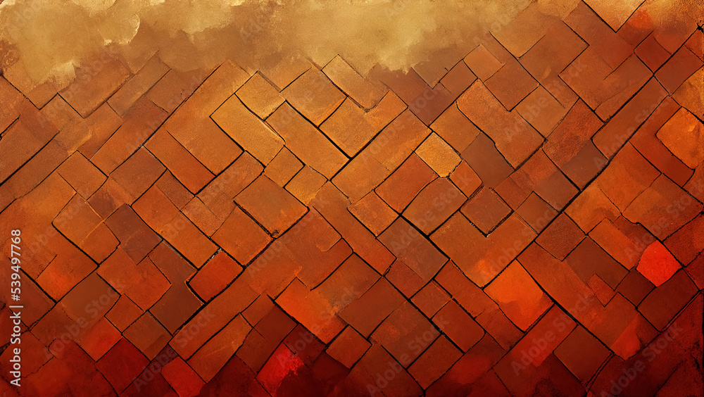 Black and red road tile background. Can be used as wallpaper. Stock ...