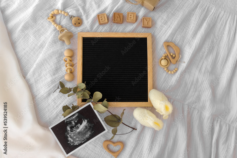 Letter board Baby Announcement . Gender Neutral Baby Announcement ...