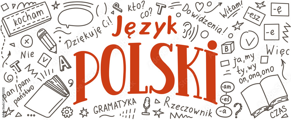 Jezyk Polski. Translation: Polish language. who? what? Thank you! Time ...