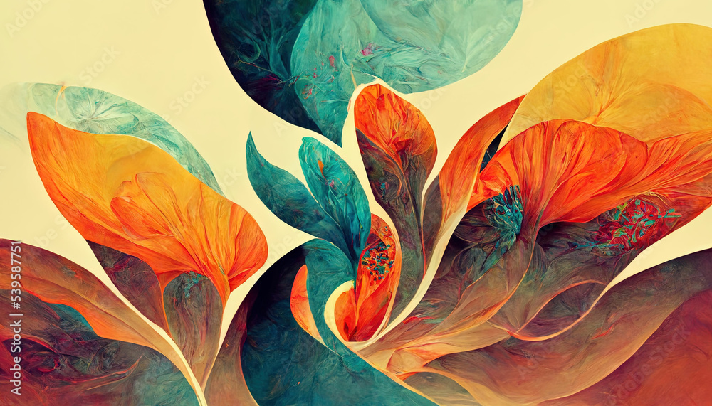 Beautiful Floral Abstract Wallpapers