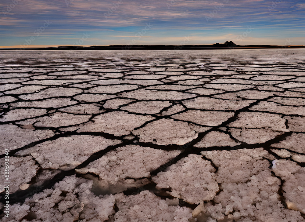 Crack Drought Sun Landscape Soil Summer Clouds Mud Sky Land Sunset Salt ...