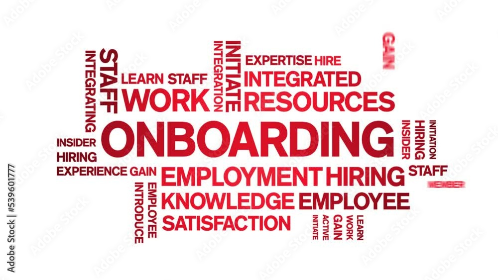 Onboarding animated tag word cloud;text design animation kinetic ...