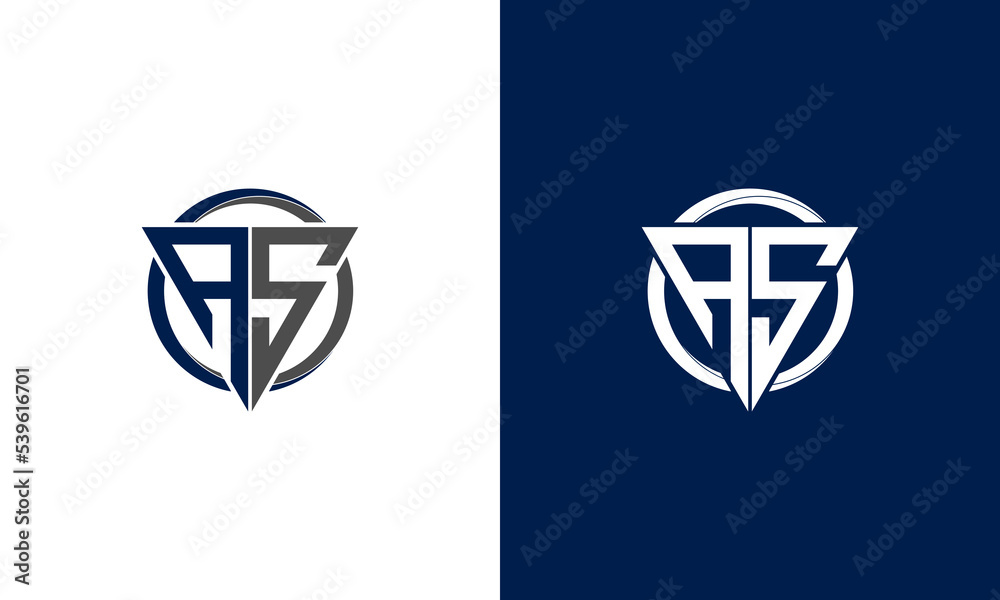 letter as logo design Stock Vector | Adobe Stock