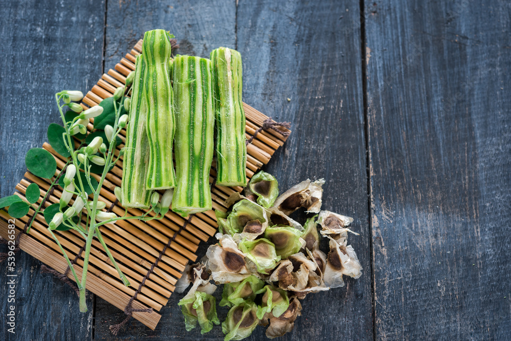Moringa, Moringa oleifera leaves, Moringa seed,flowers and leaves of ...
