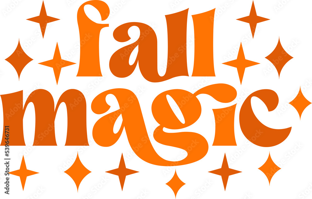 Fall Magic Retro, Fall Magic PNG, Fall Magic Shirt, Fall Magic Retro ...