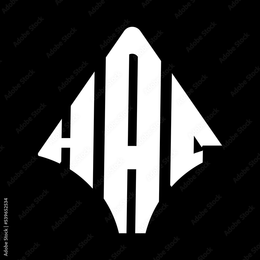 HAC logo. HAC logo letter logo design vector image. HAC letter logo ...