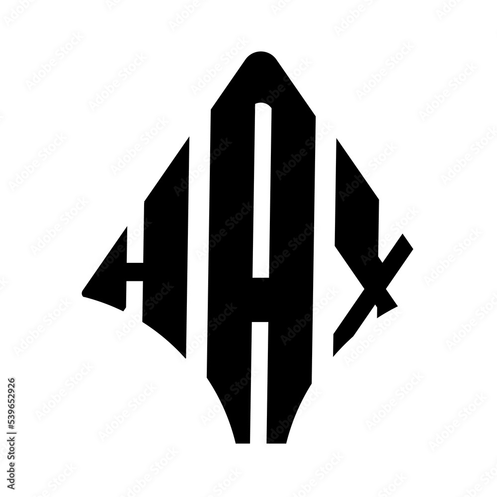HAX logo. HAX logo letter logo design vector image. HAX letter logo ...